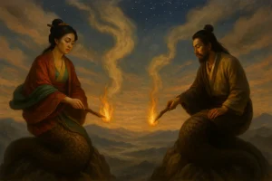 Capitolul 1 – Fu Xi, cel care a învățat omenirea ordinea – Nuvele asiatice